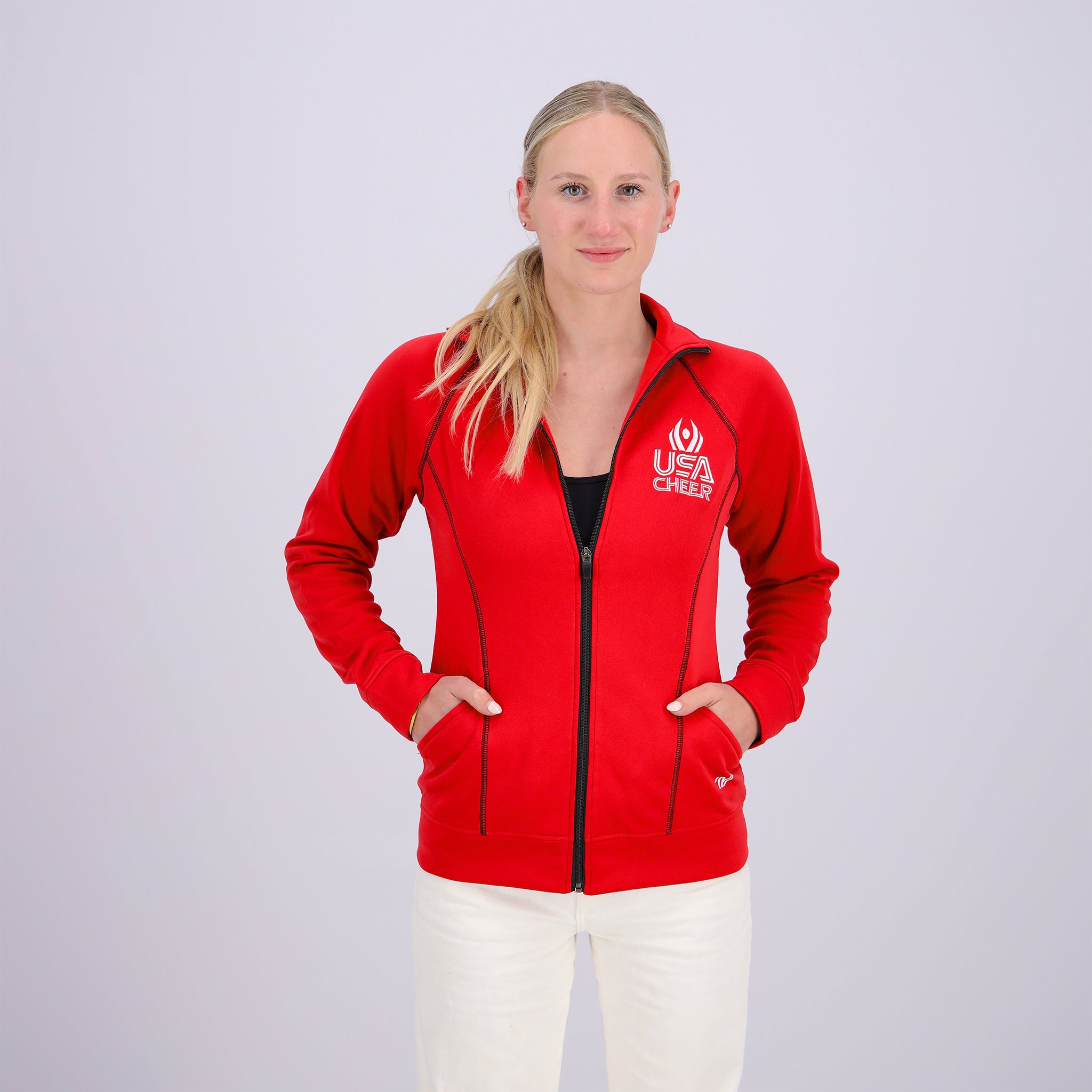 USA Cheer Zip Up Jacket - Varsity Shop
