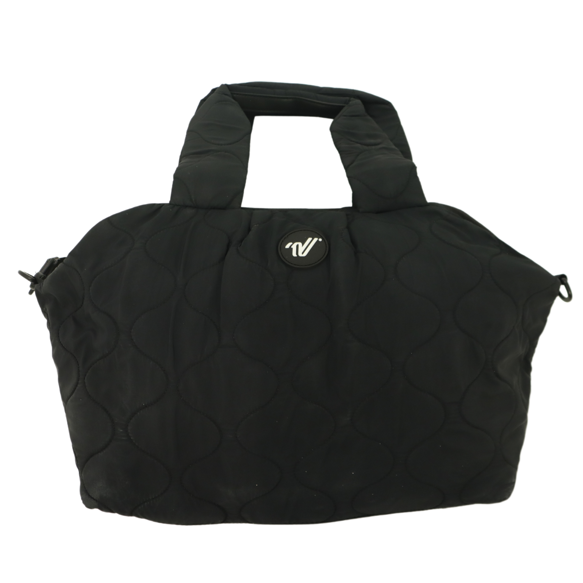 Varsity Black Quilted Tote Bag - Varsity Shop