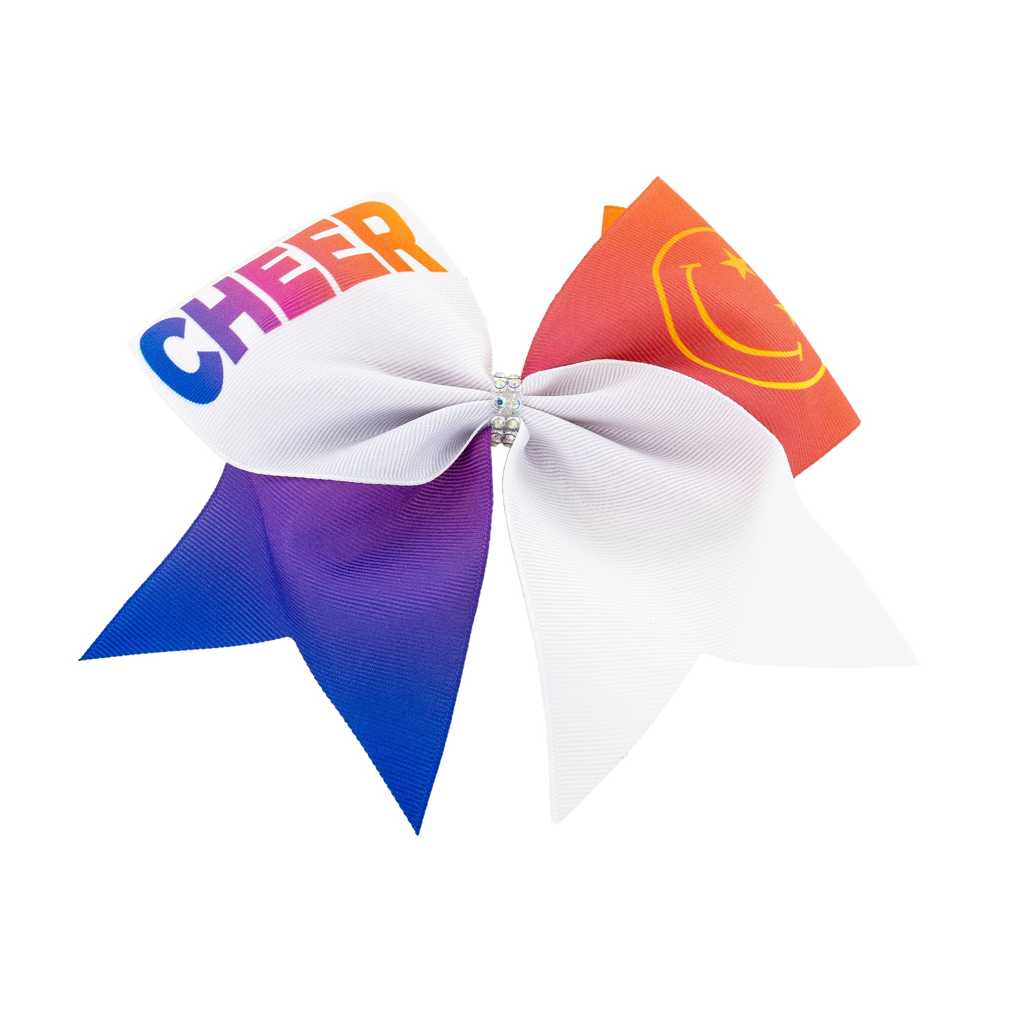 Cheer Smiles Sublimated Cheer Bow - Varsity Shop
