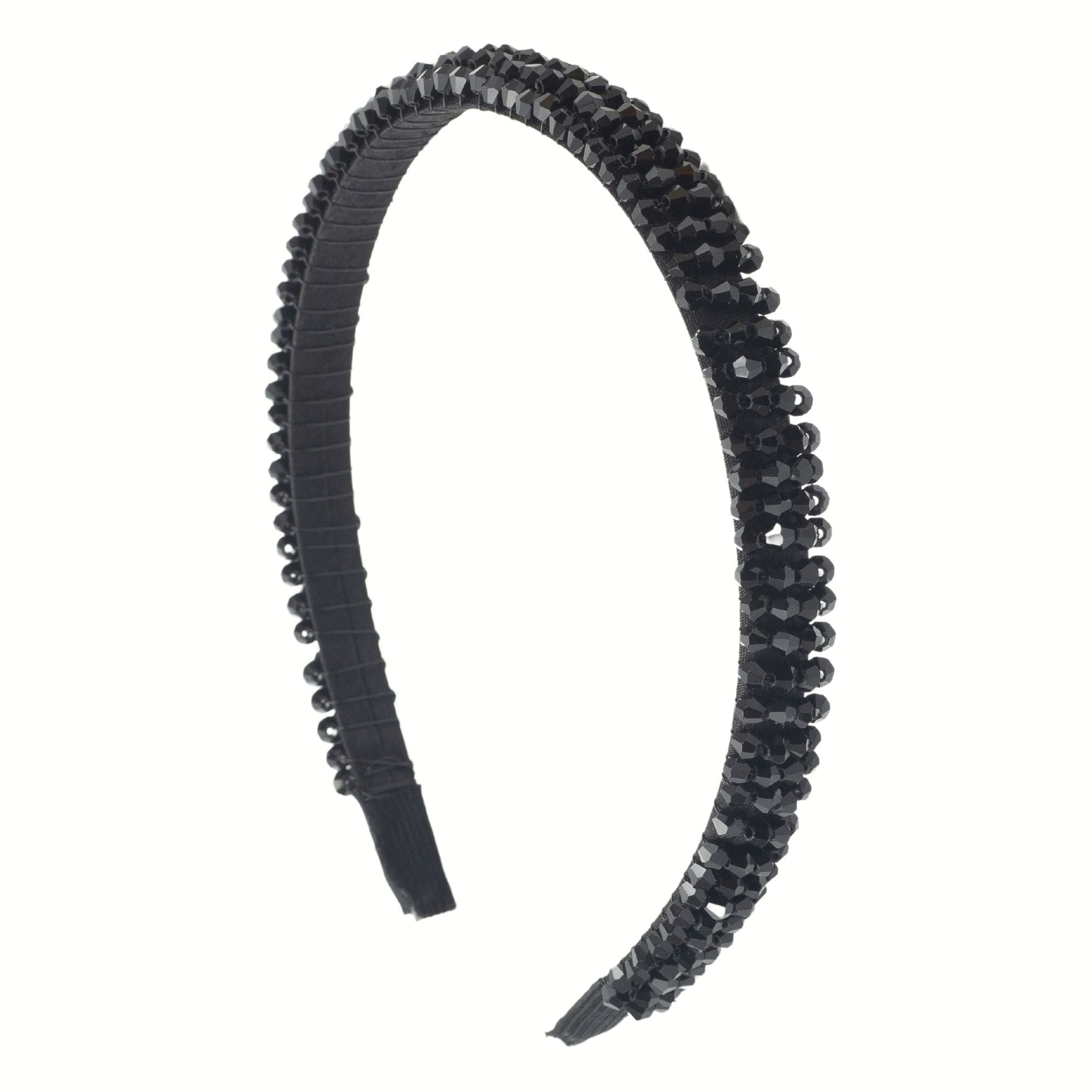 Jamie Crystal Black Glamband - Varsity Shop