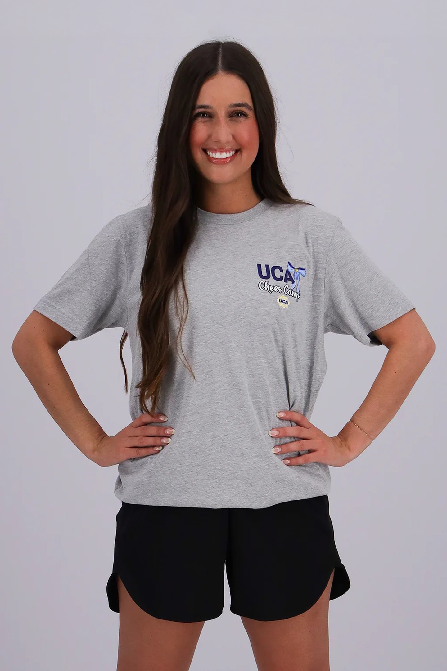 UCA Summer Cheer Camp Tee - M / Grey - Varsity Shop