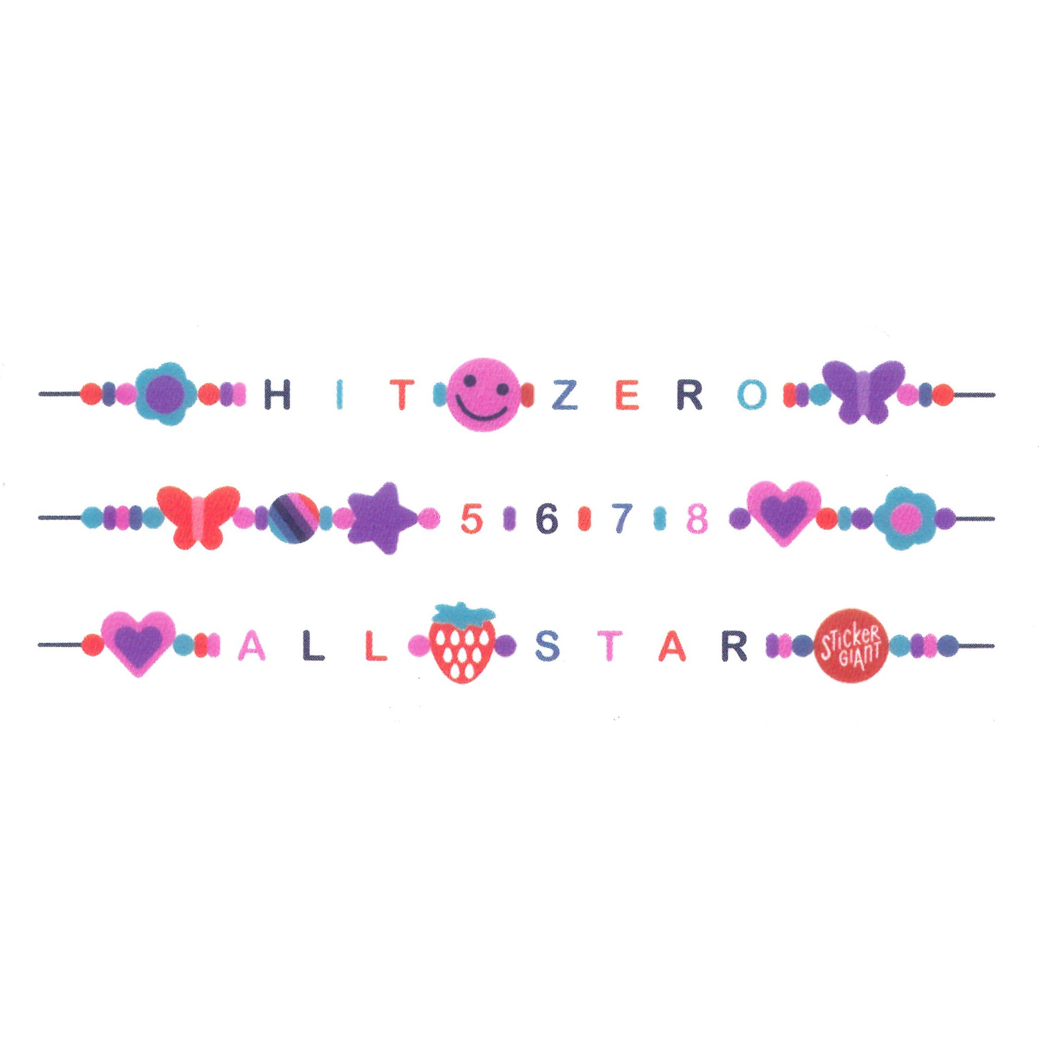 Hit Zero Friendship Sticker - Varsity Shop