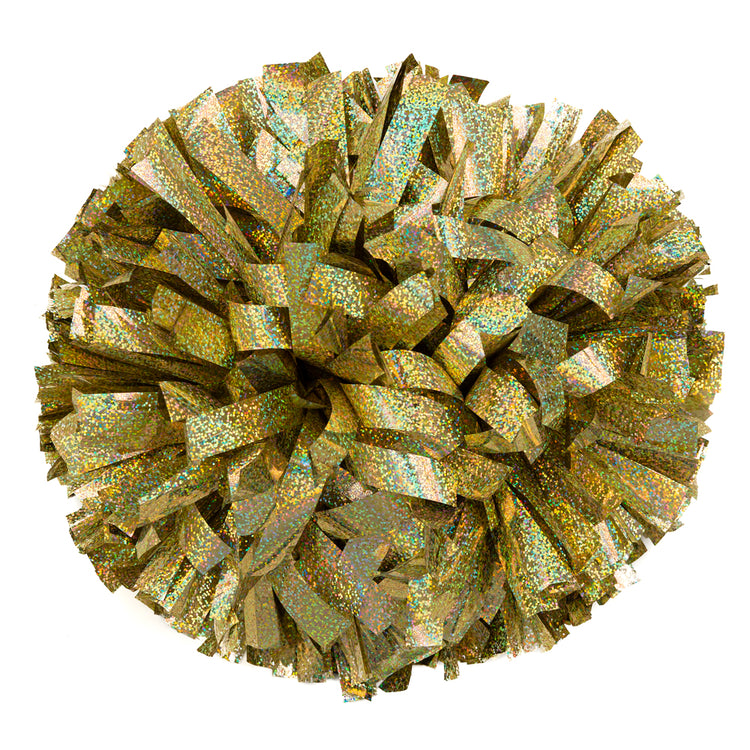 4" Holographic Pom | Shop Cheer Shoes, Poms & Accessories - Holographic ...