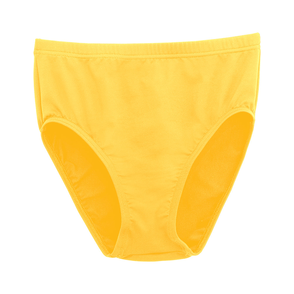 Spirit Stretch Cheer Brief - XS / Bright Gold - Varsity Shop